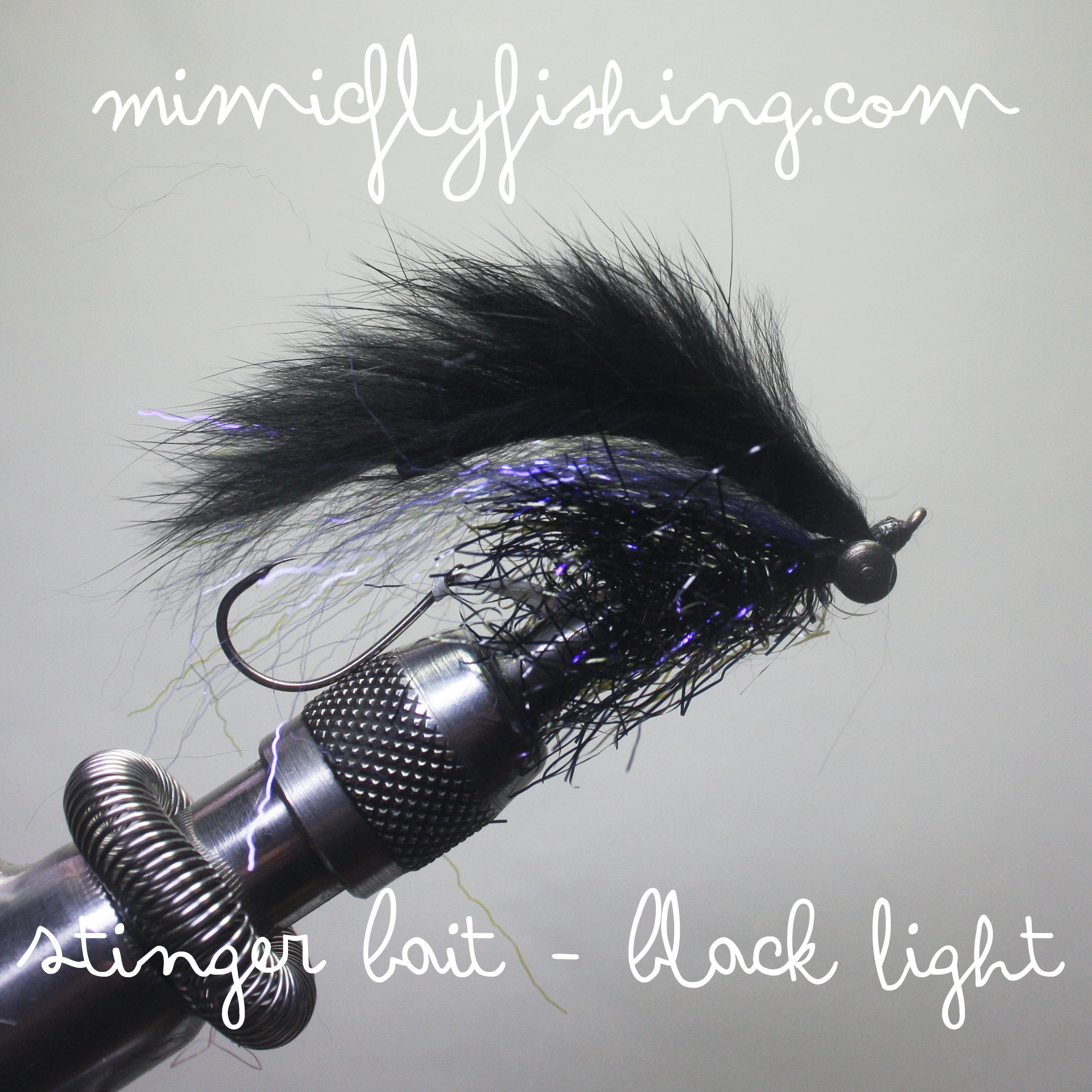 Stinger Bait - Black Light – Mimic Fly Fishing