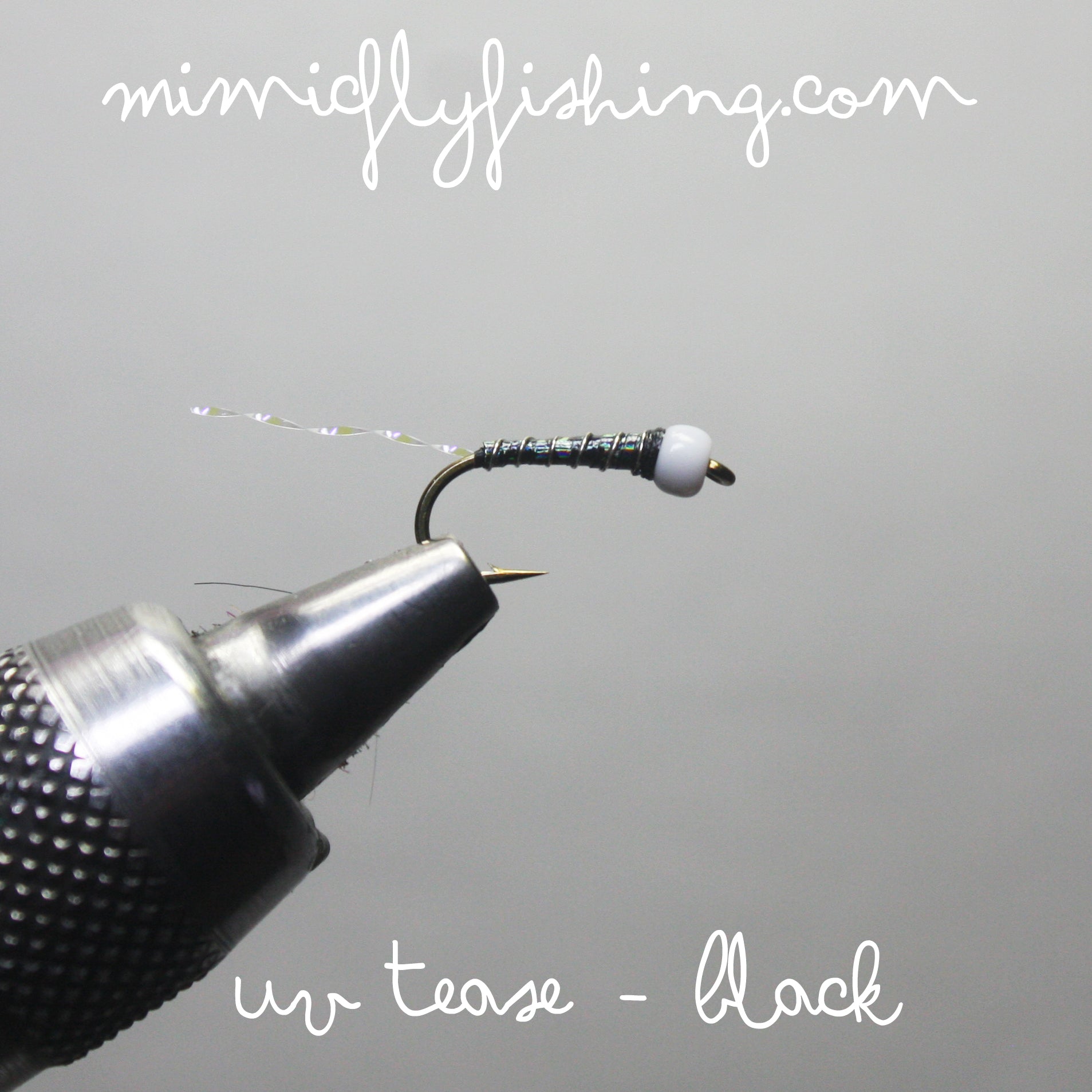 UV Tease Midge - Black – Mimic Fly Fishing