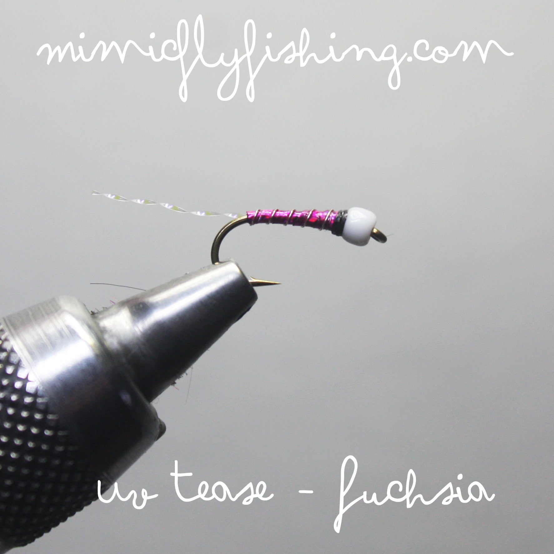UV Tease Midge - Fuchsia – Mimic Fly Fishing