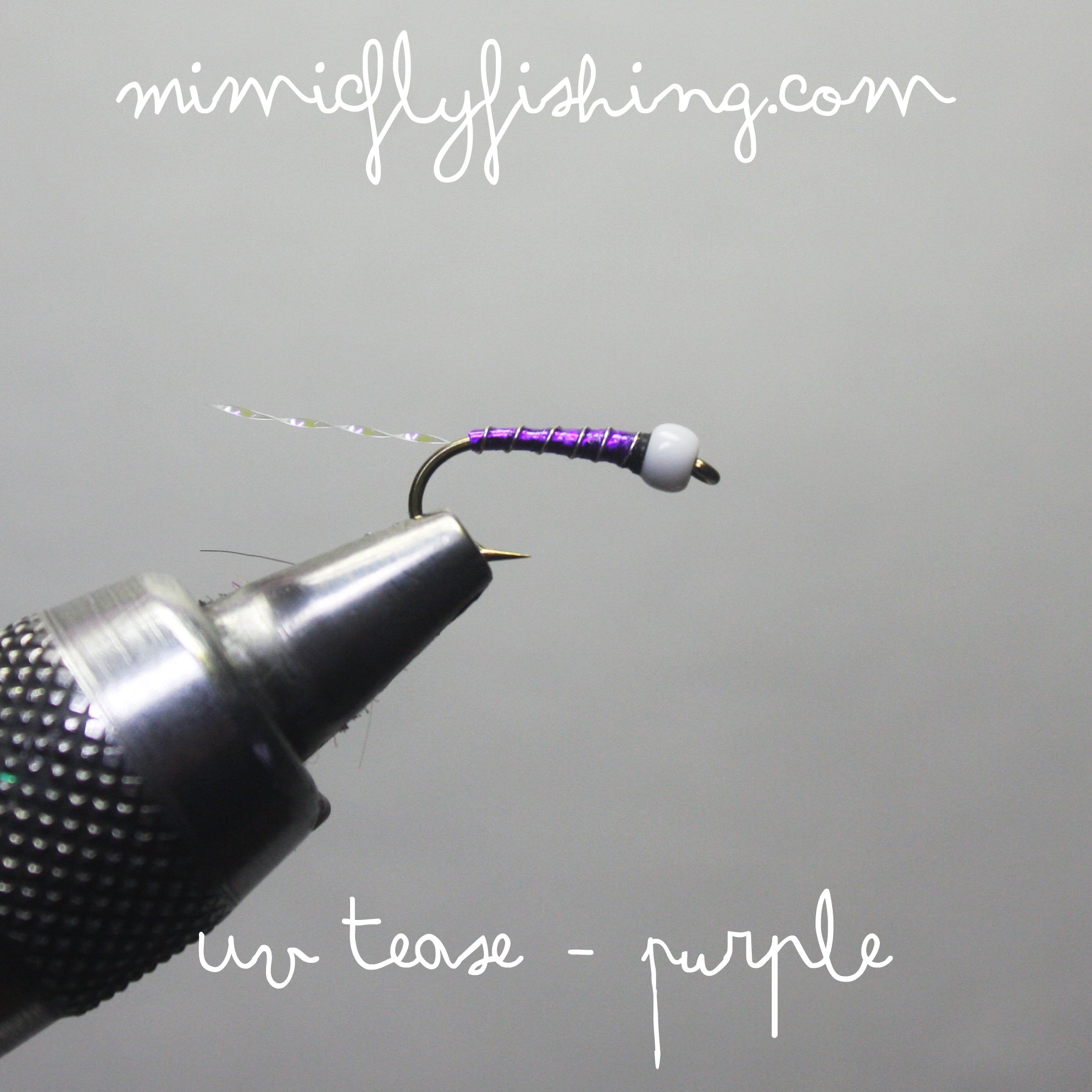 UV Tease Midge - Purple – Mimic Fly Fishing