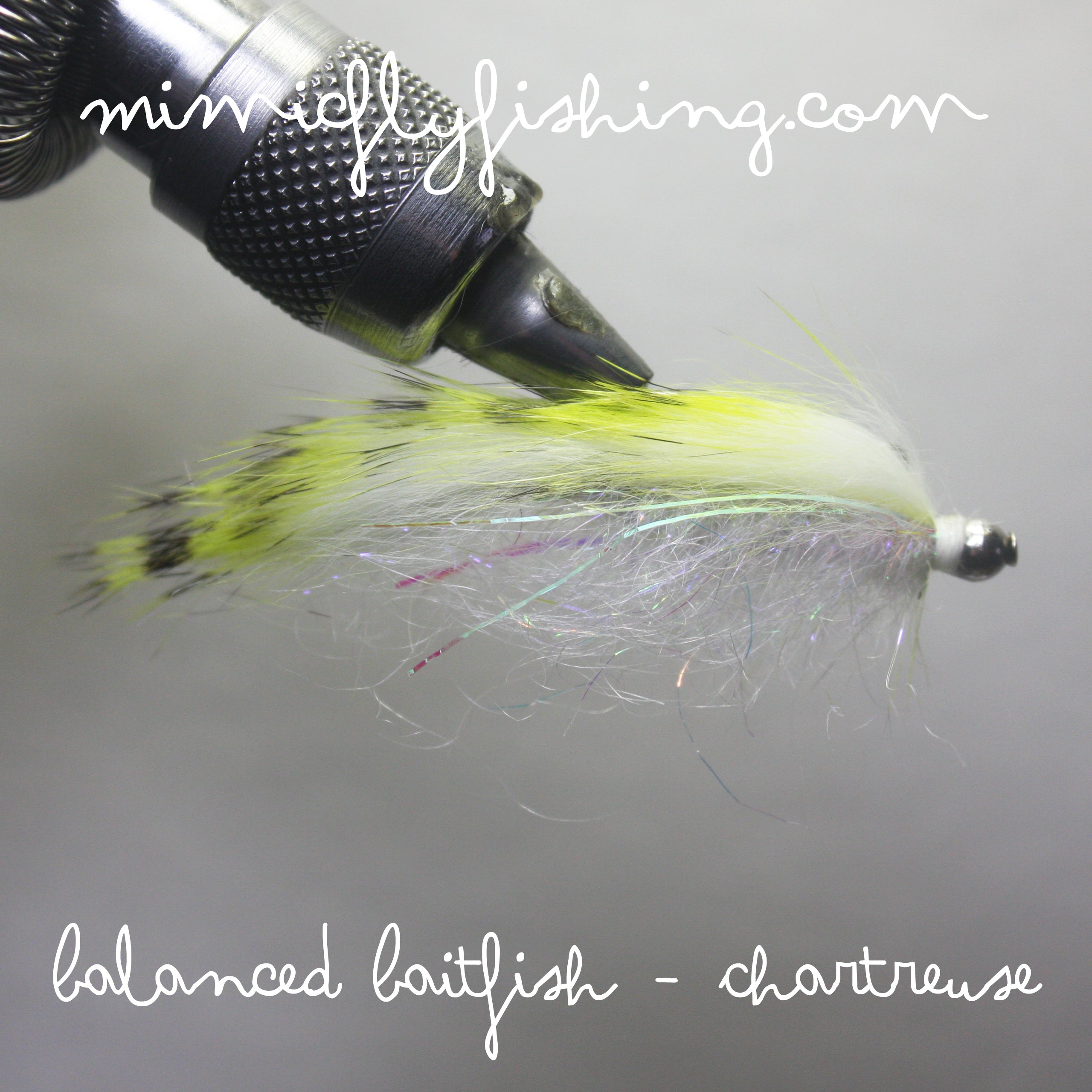 Balanced Baitfish - Chartreuse – Mimic Fly Fishing