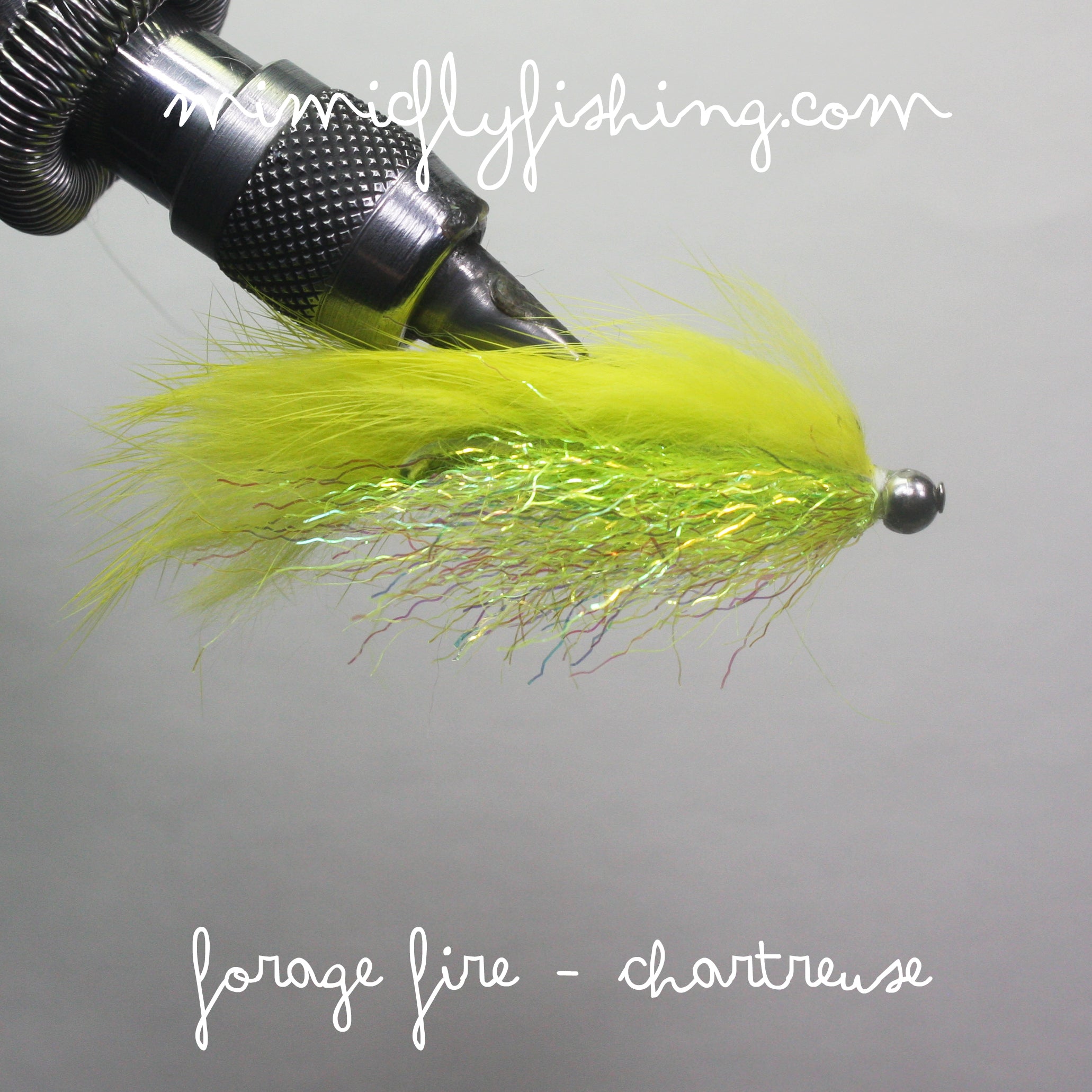 Forage Fire - Chartreuse – Mimic Fly Fishing