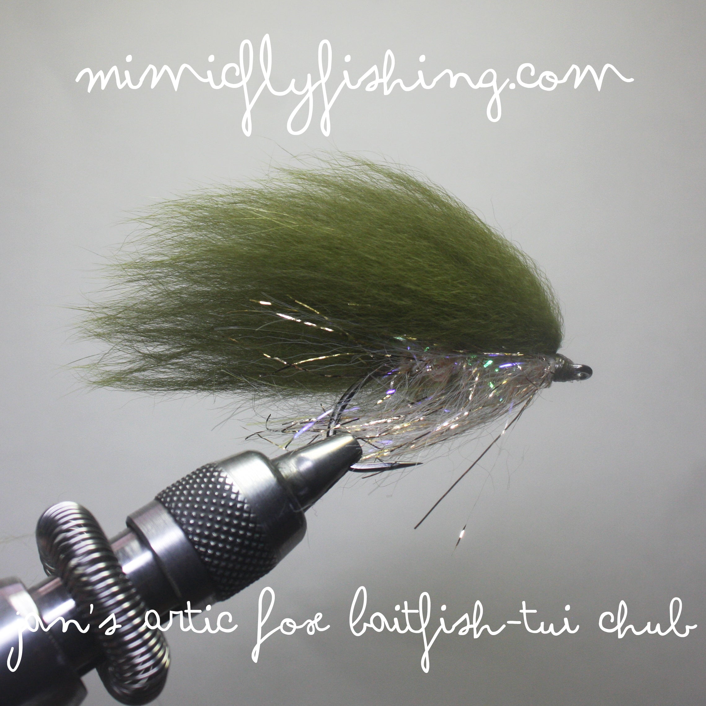 Jan's Artic Fox Baitfish - Tui Chub – Mimic Fly Fishing