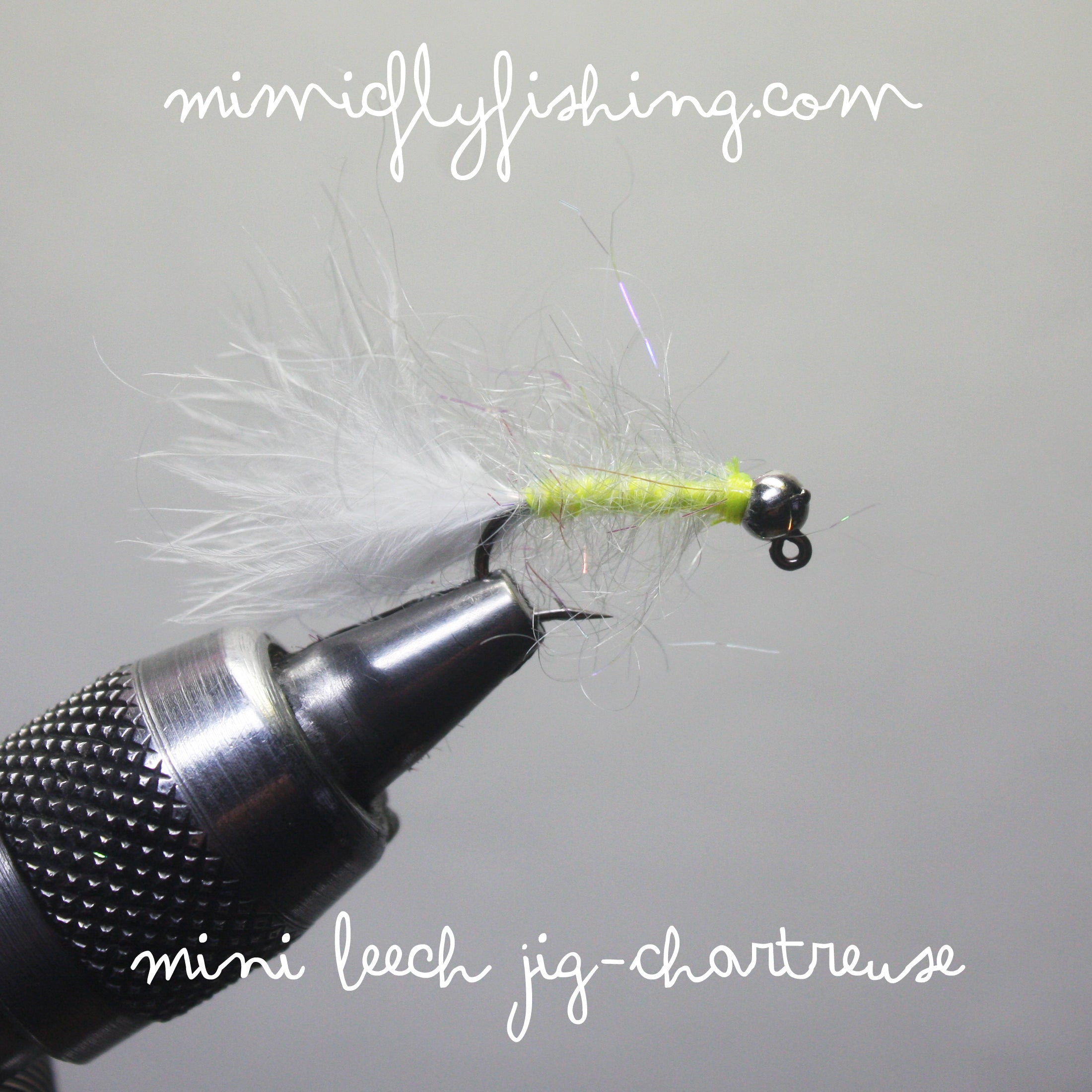 Mini Leech Jig - Chartreuse – Mimic Fly Fishing