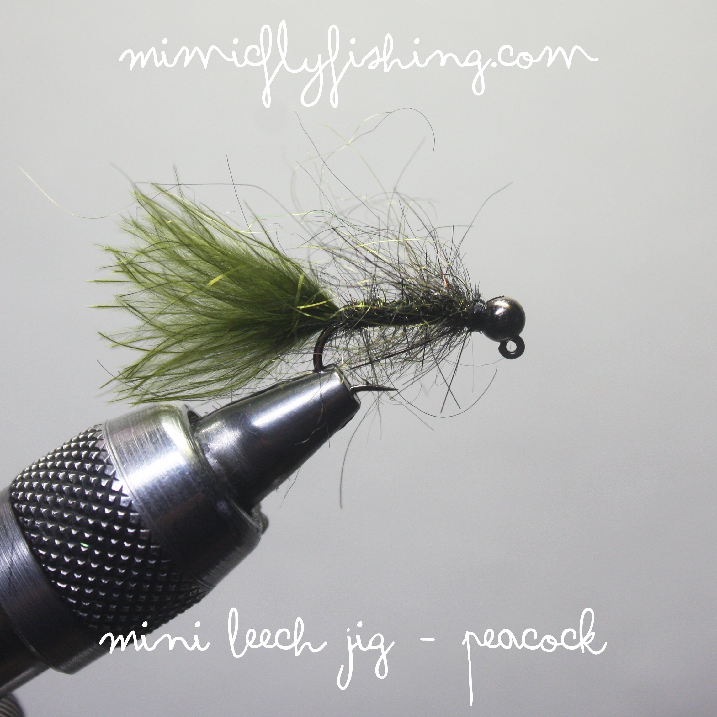 Mini Leech Jig - Peacock – Mimic Fly Fishing