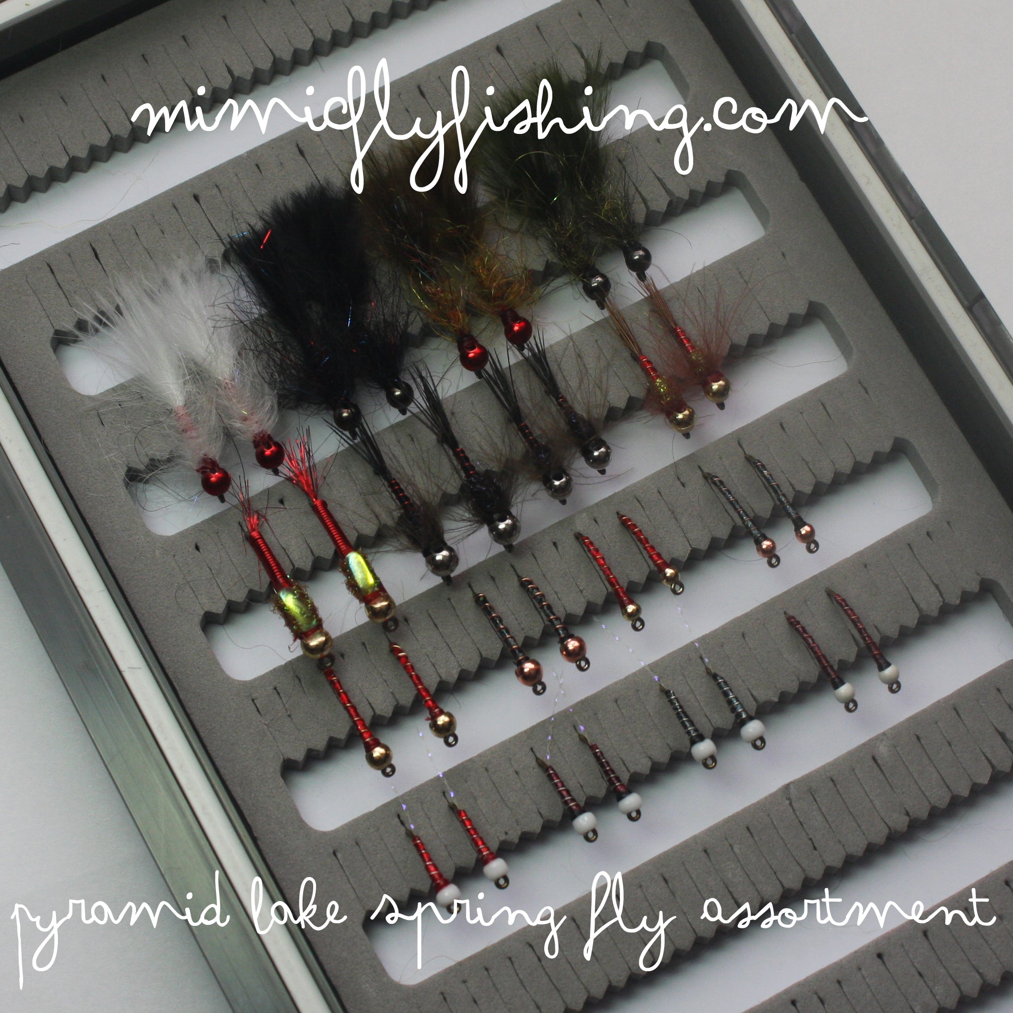 Pyramid Lake Spring Fly Assortment – Mimic Fly Fishing