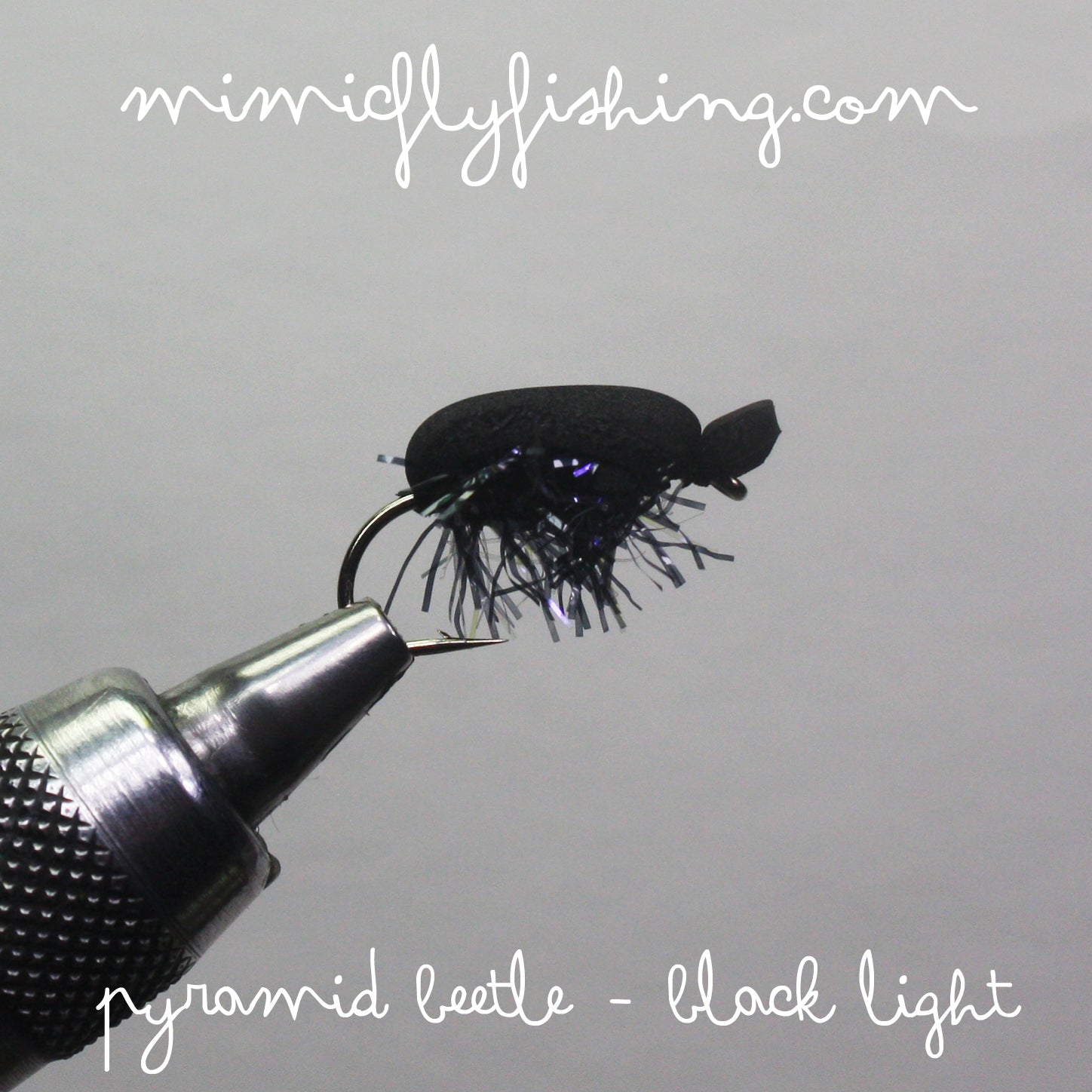 Pyramid Beetle - Black Light – Mimic Fly Fishing