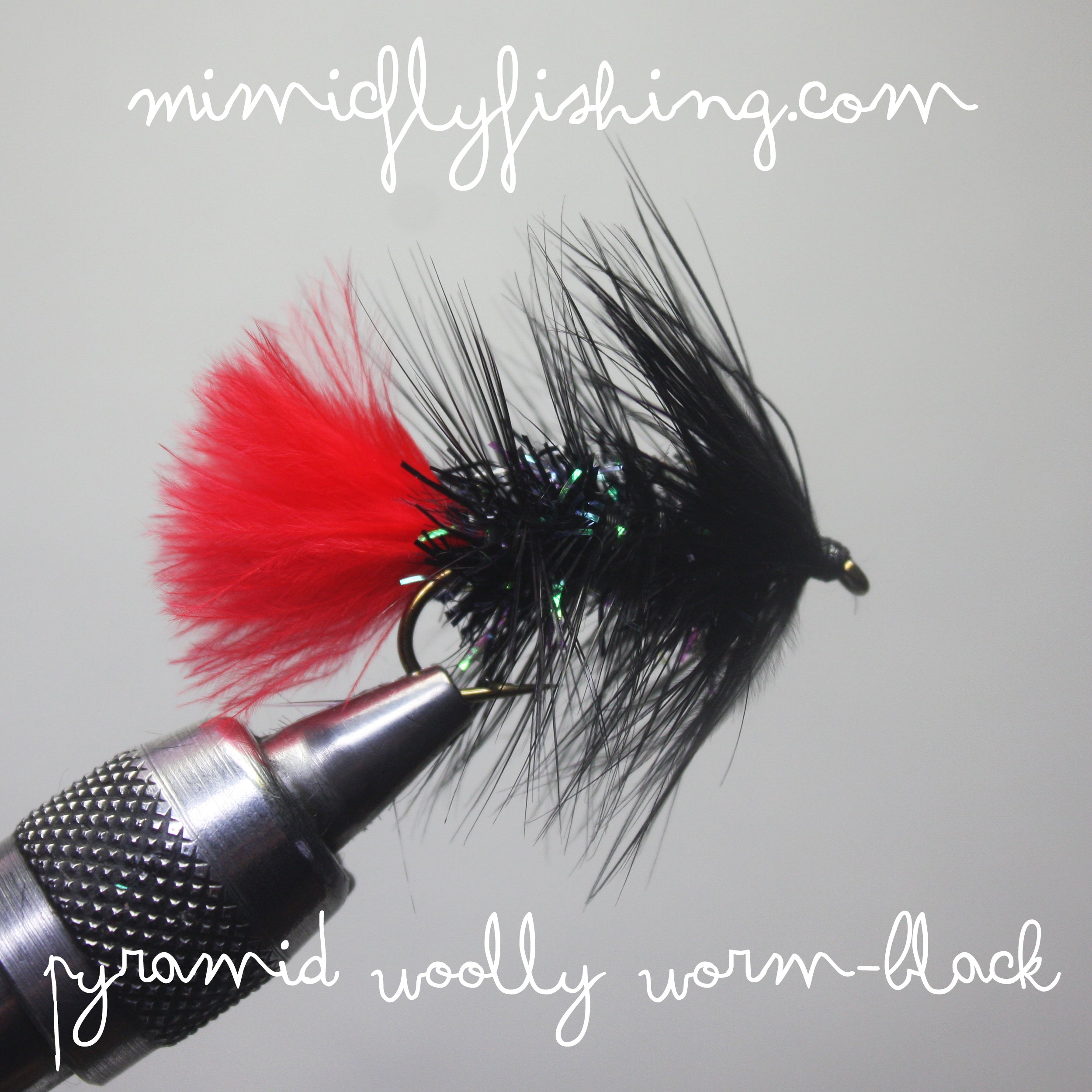 Pyramid Woolly Worm - Black – Mimic Fly Fishing