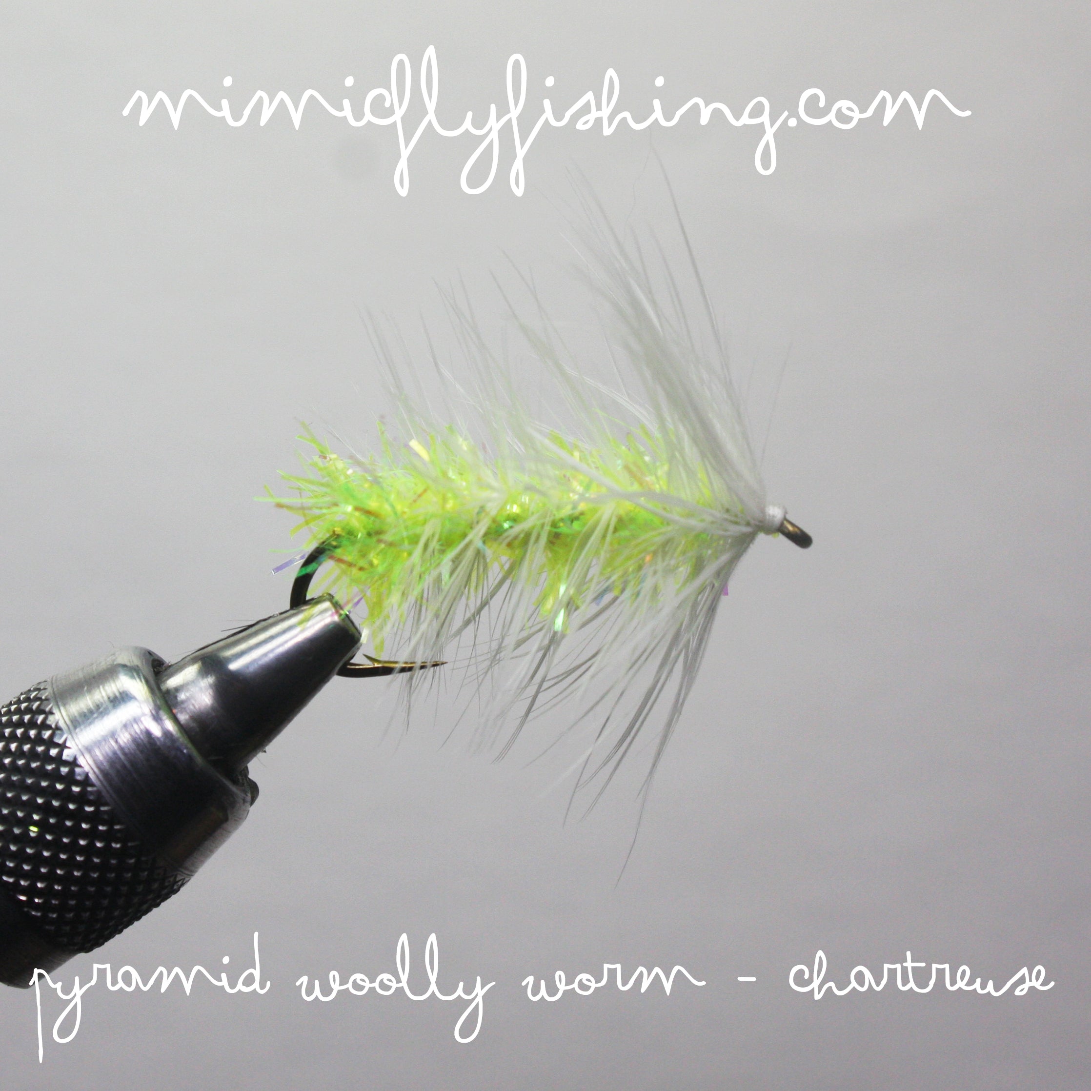 Pyramid Woolly Worm - Chartreuse – Mimic Fly Fishing
