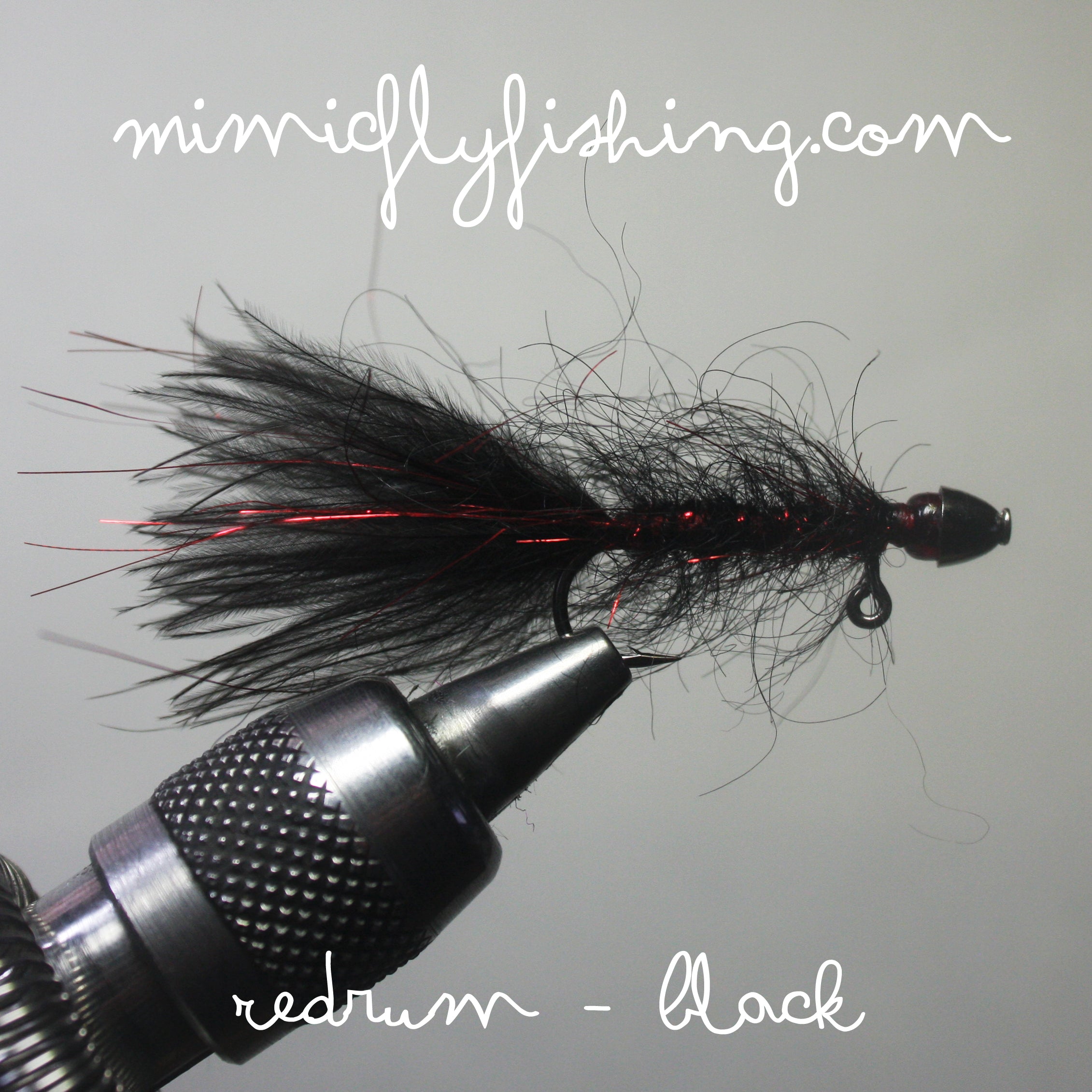 Redrum Balanced Leech - Black – Mimic Fly Fishing