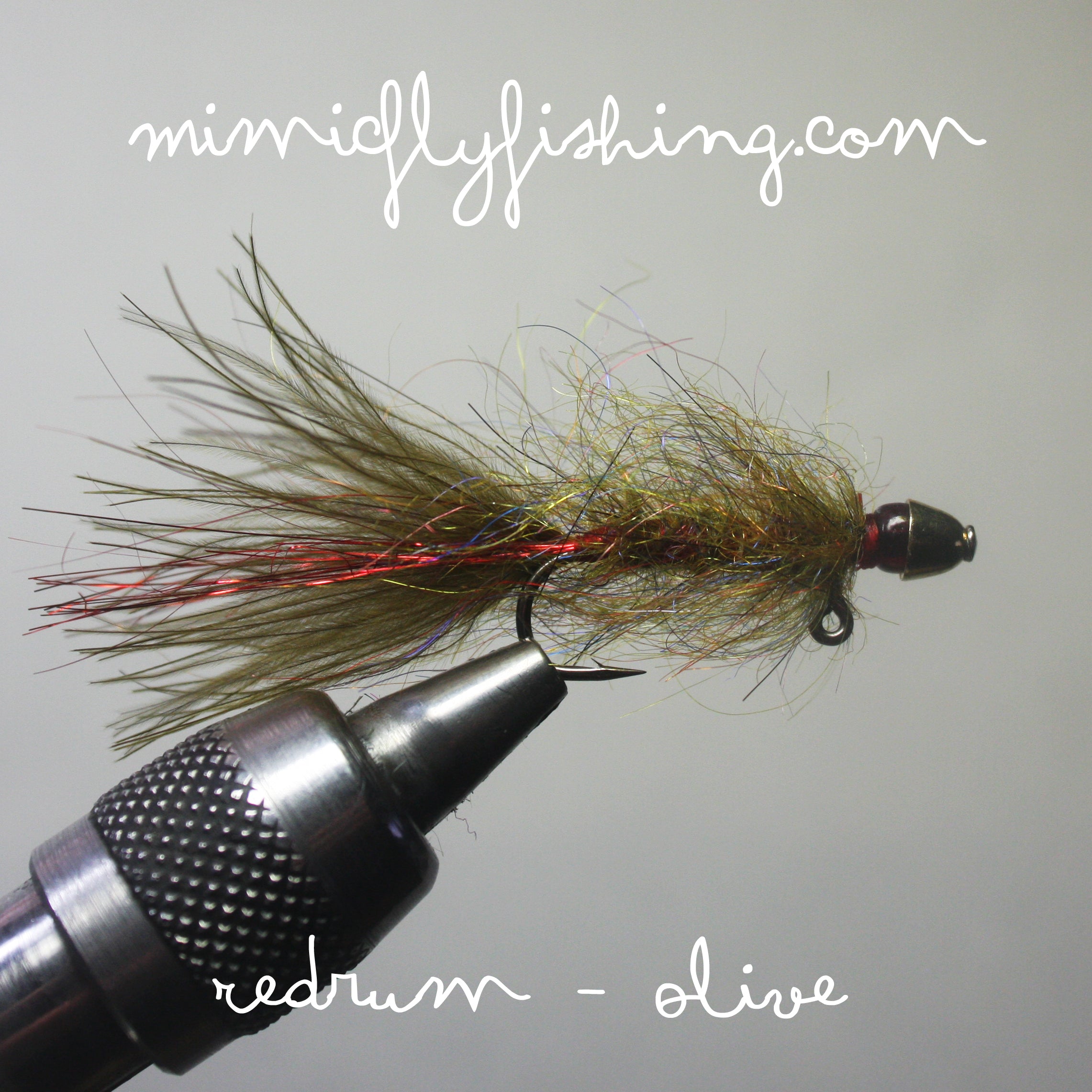 Redrum Balanced Leech - Canadian Olive – Mimic Fly Fishing