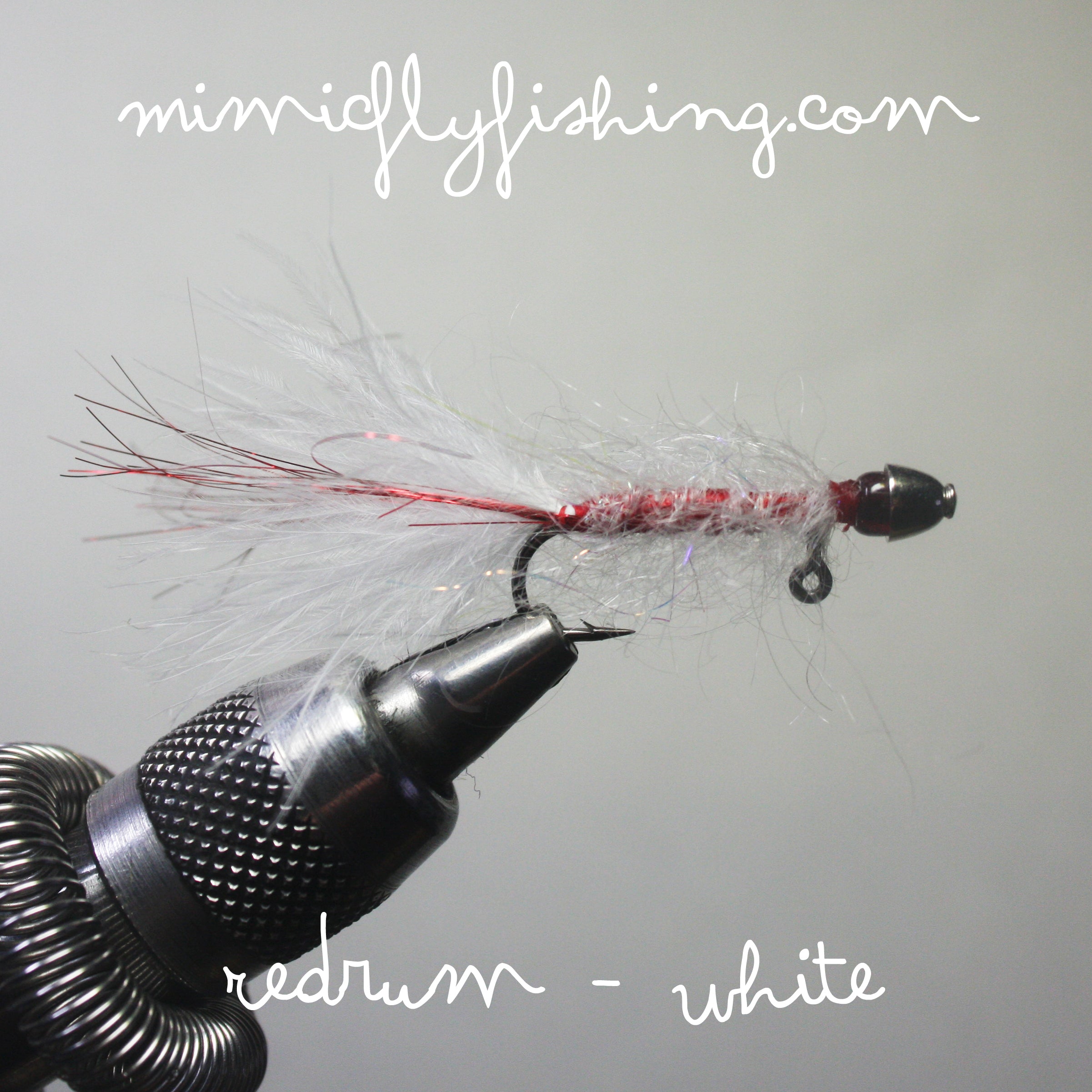 Redrum Balanced Leech - White – Mimic Fly Fishing
