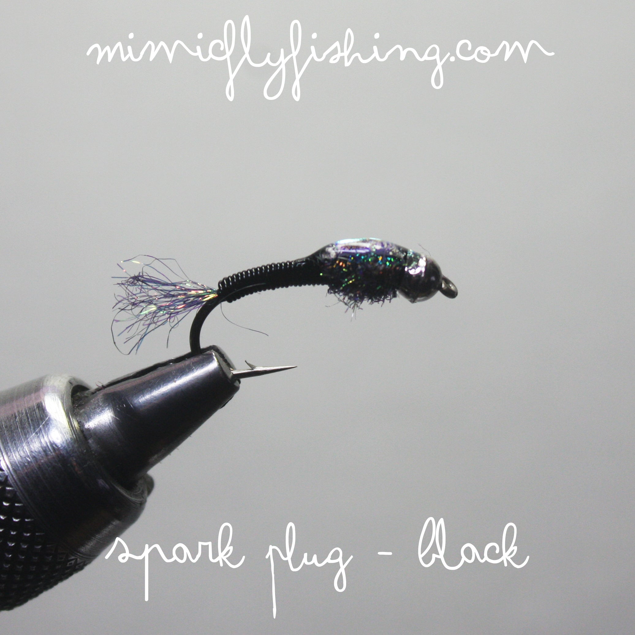 Pyramid Spark Plug - Black – Mimic Fly Fishing