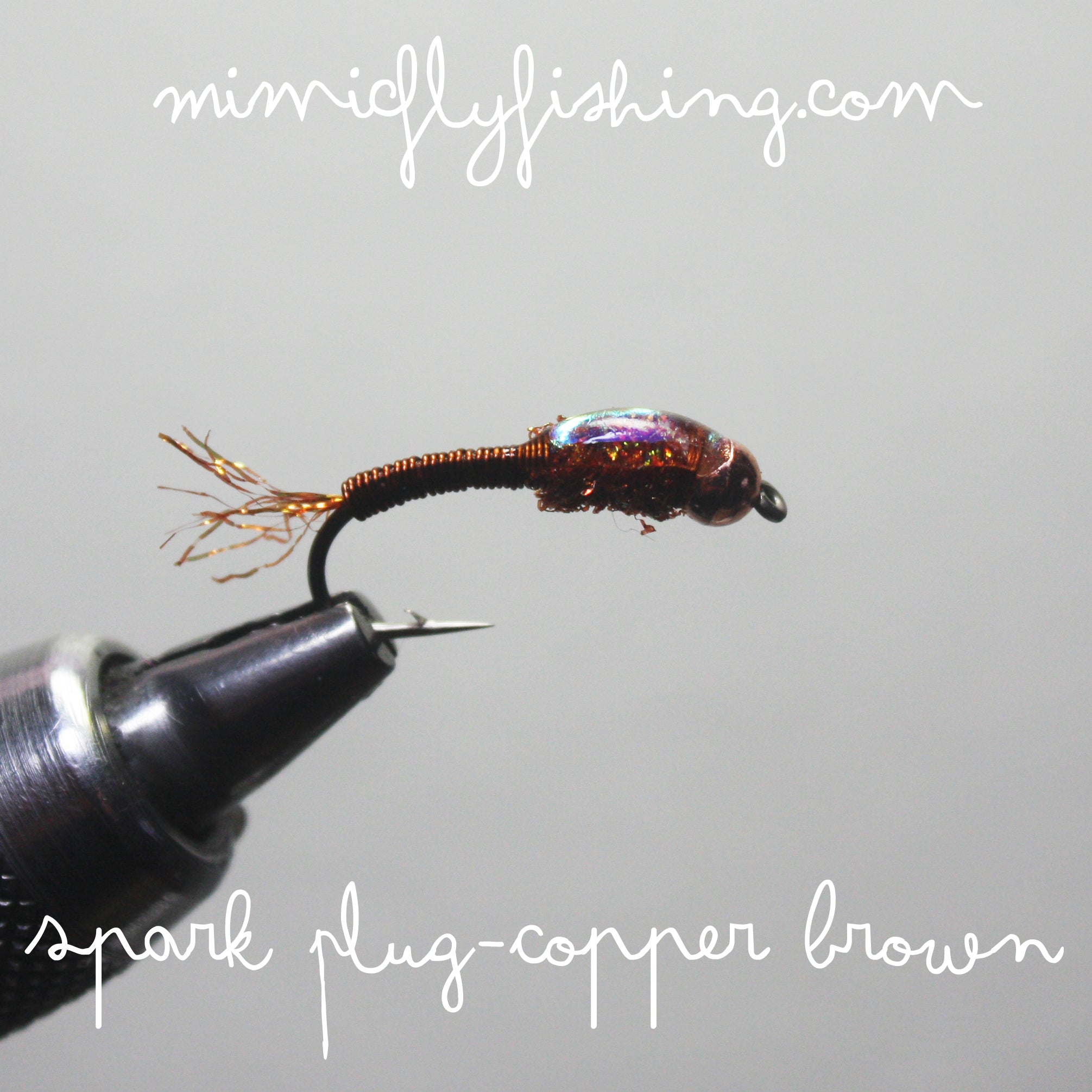 Pyramid Spark Plug - Copper Brown – Mimic Fly Fishing
